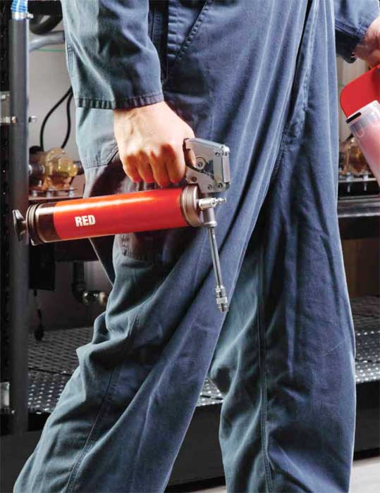 OilSafe Gray Pistol Grip Grease Gun - 330704 – RelaWorks